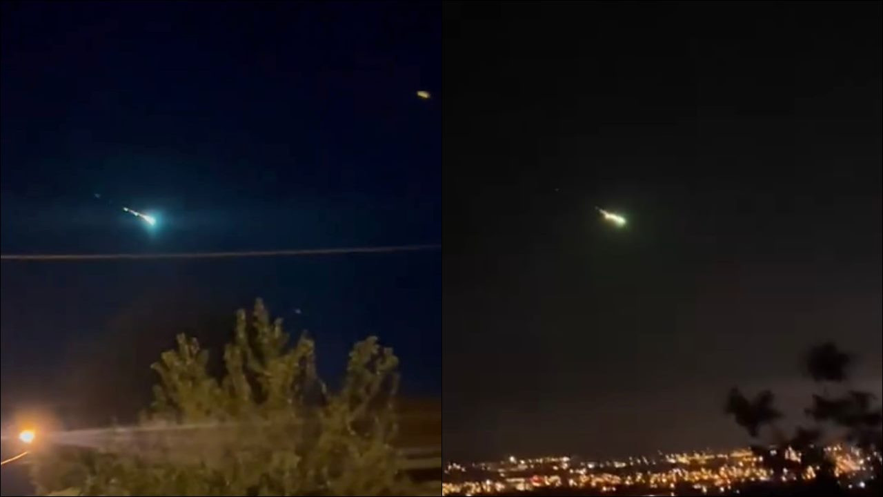 SON DAKİKA: İstanbul'a göktaşı mı düştü? Meteor hangi şehirlerde ...